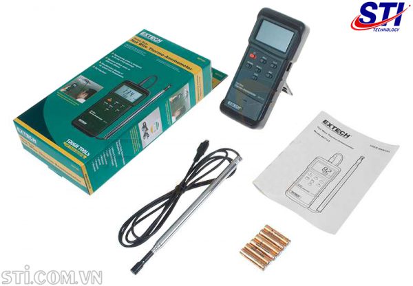 Máy đo tốc độ gió Extech 407123 (0.2 ~ 20 m/s) - STI Việt Nam