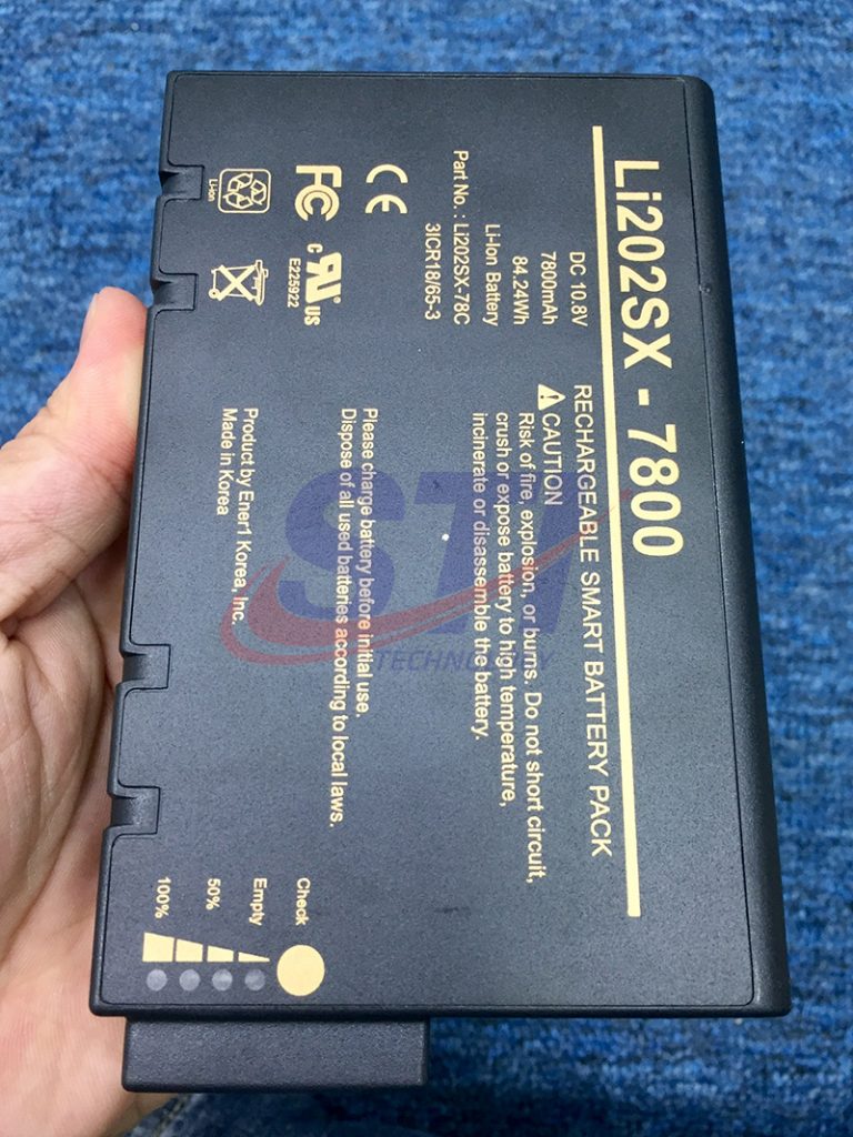 Pin máy đo quang OTDR MTS-8000 (Li202SX-7800) - STI Việt Nam