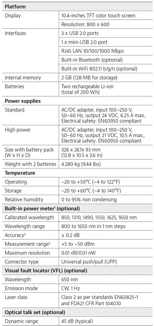 Máy đo cáp quang MTS-8000 platform - Viavi OTDR - STI Việt Nam